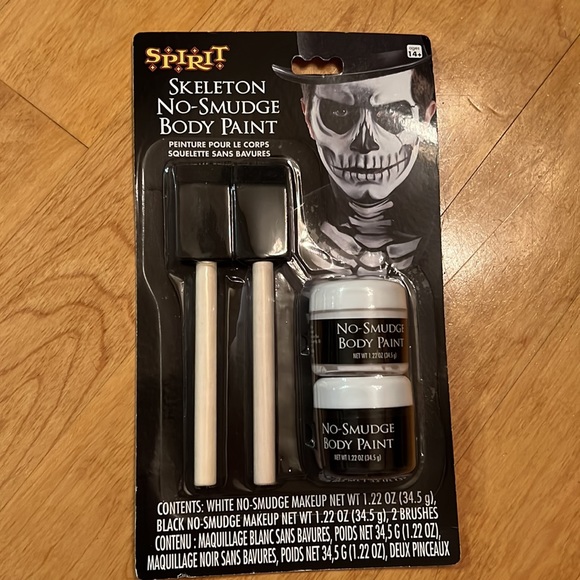Spirit | Other | Spirit Halloween Womens Skeleton Costume And Face ...